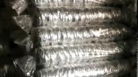铝箔夹筋保温软管新风中央空调专用通风管金属伸缩管钢丝保温软管