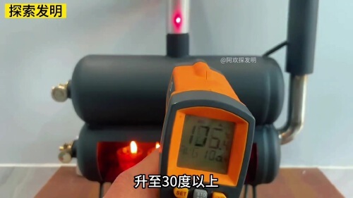 小伙利用灭火器竟然制作出一款家用取暖器,真是高手在民间