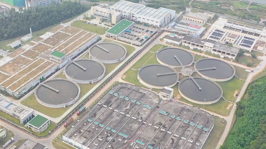 松岗水质净化厂(深圳市松岗) - 出水指标达地表水Ⅳ类