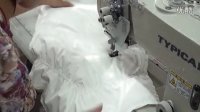 双针平车间装饰线-羽绒服加工视频