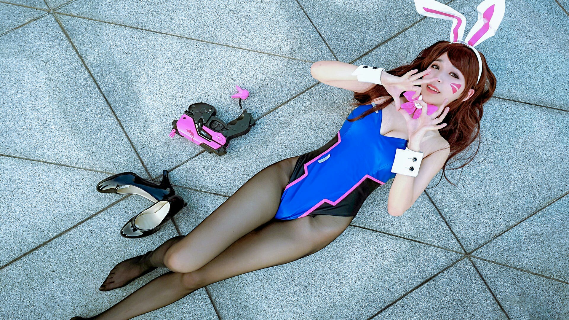 【特软儿/漫展实录】拥有逆天长腿的软儿