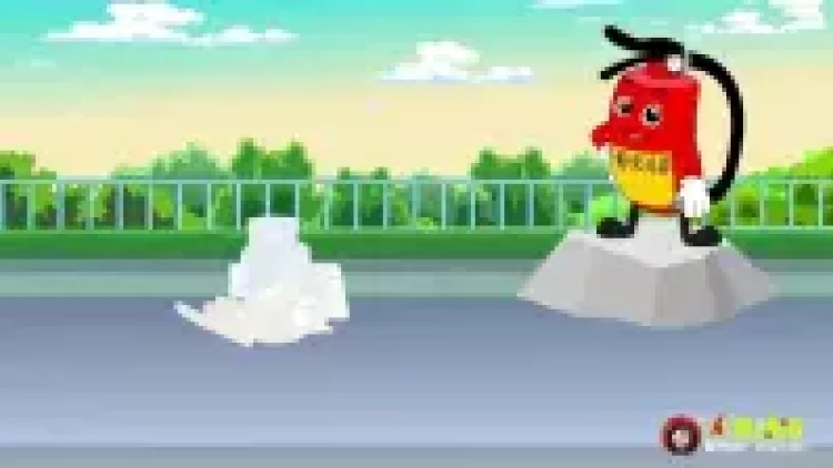 爱护灭火器消防安全主题flash公益动画宣传片制作公司闪狼动漫案例展示