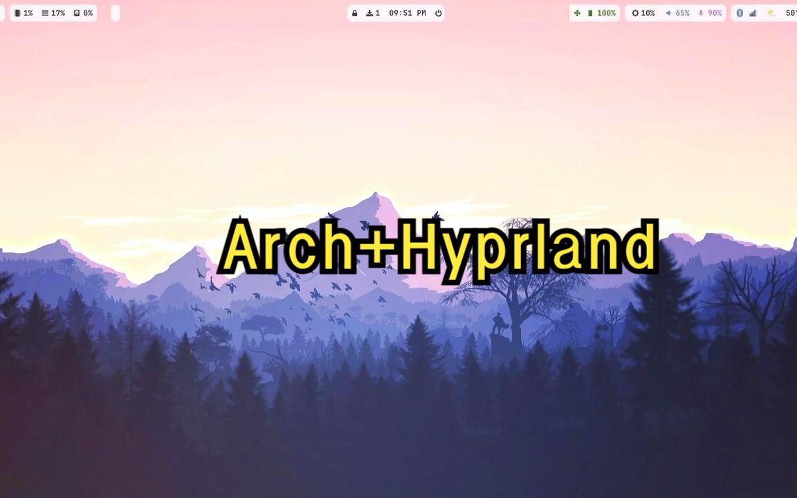 archinstall+set-hypr脚本简单安装archlinux