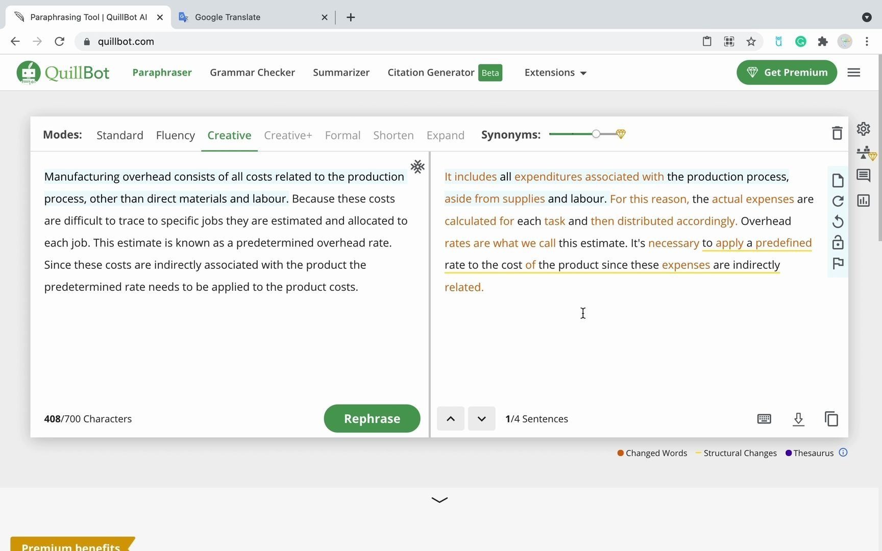 MQ 麦考瑞大学 改写推荐 quillbot 网站
