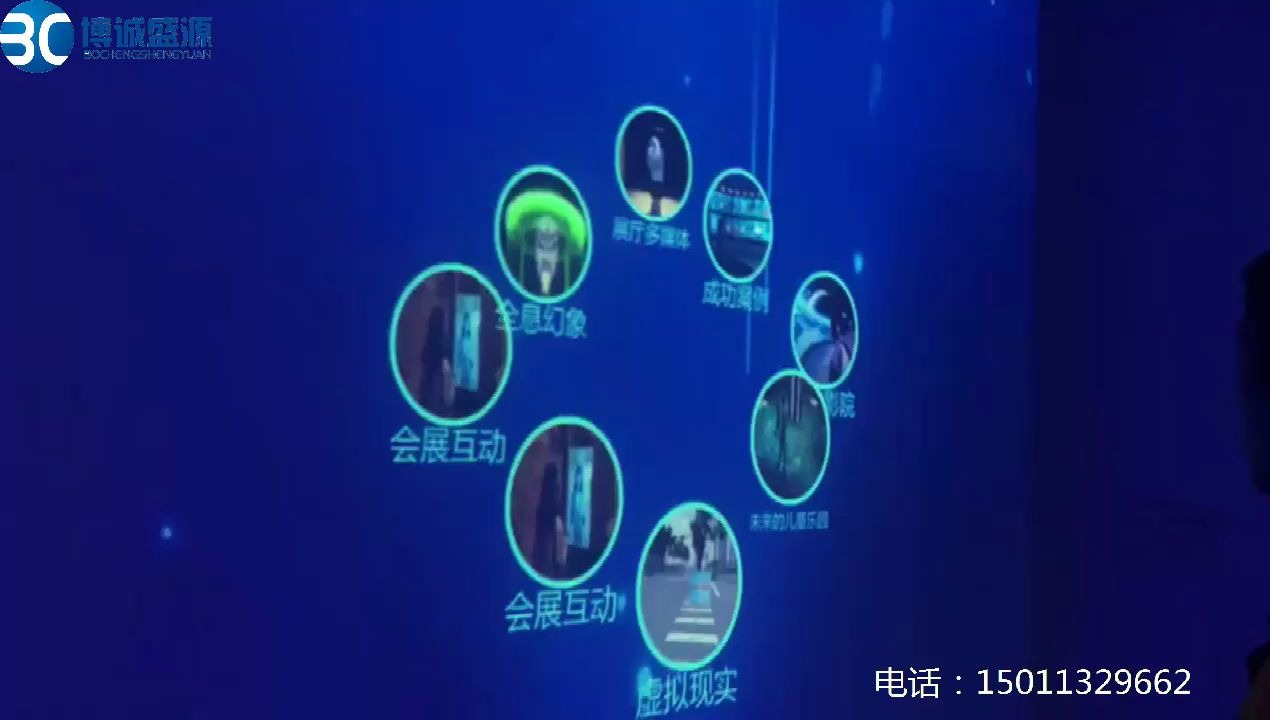 3D互动照片墙 3D媒体展示墙 博诚盛源