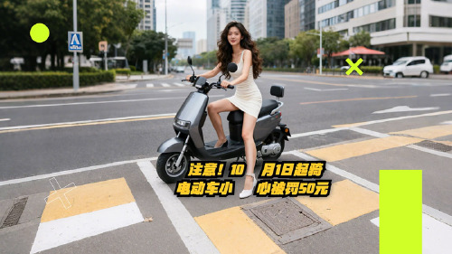 10月1日起严查!这两类电动车最高罚50元,快看你家车中招没