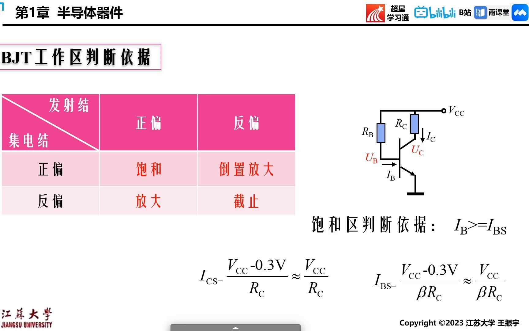 1.3.3BJT类型、材料及电极判断方法