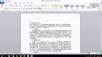 word文档格式操作分享