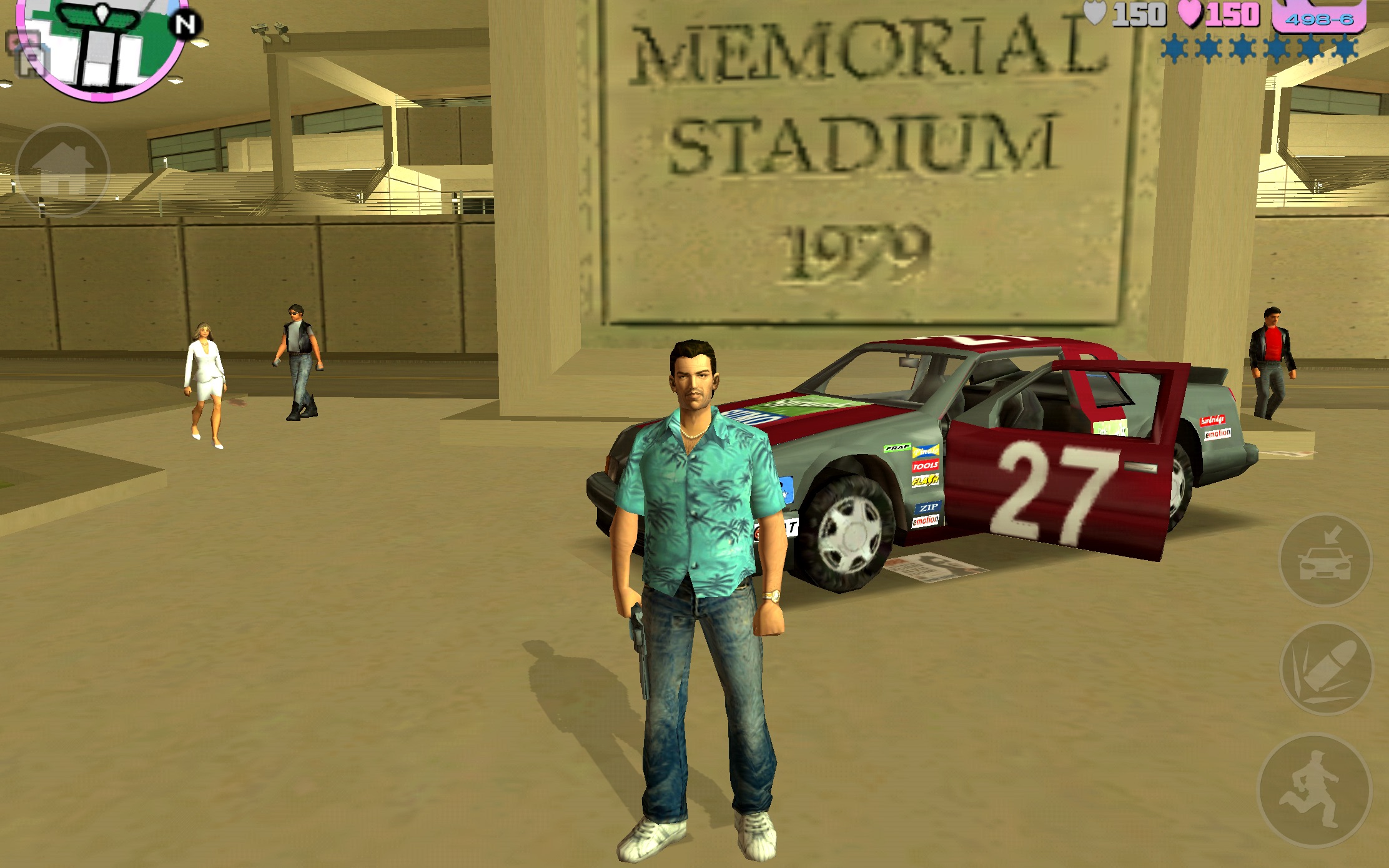 【GTAVC:隐藏车】7. FP/EP Hotring Racer(0花费武器店瞬移&重要...
