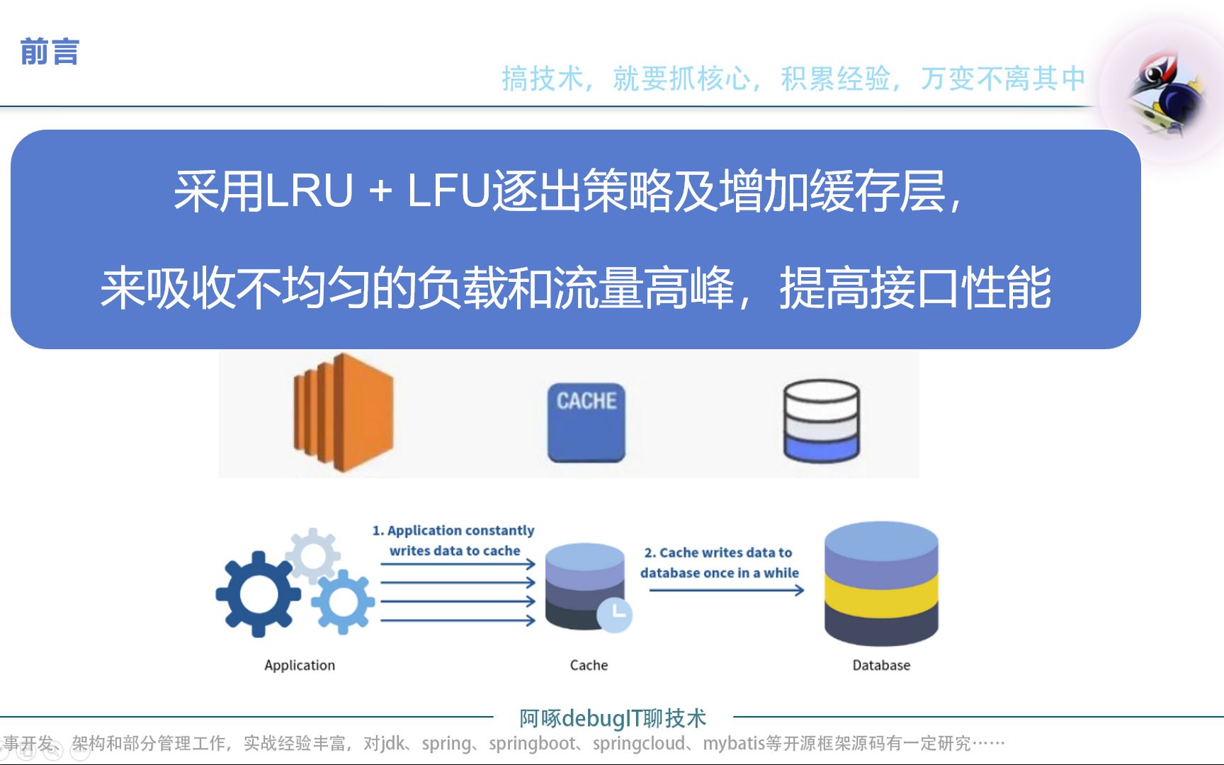 采用LRU + LFU逐出策略及增加redis缓存层,来吸收不均匀的负载和...