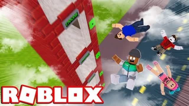 Roblox疯狂电梯模拟器 被当成保龄球打了出去?小飞象解说.