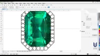 CDR珠宝绘图课程 24宝石吊坠