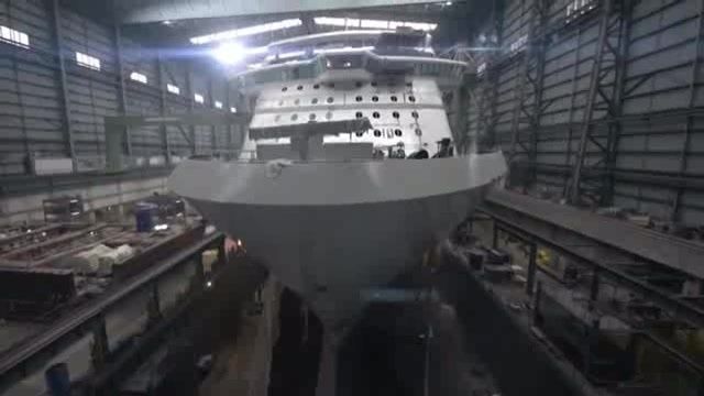如何建造巨型船,海上移动城市!