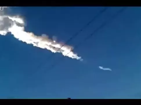 俄罗斯车里雅宾斯克州陨石撞击