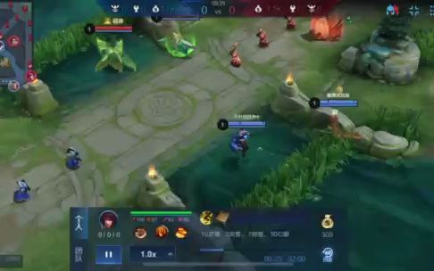 王者部门比赛自战解说视频(半决赛第二把,敌方4荣耀)