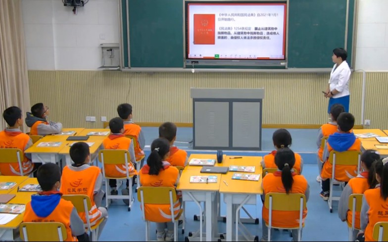 小学道德与法治《感受生活中的法律》公开课 优质课【特级教师 新...