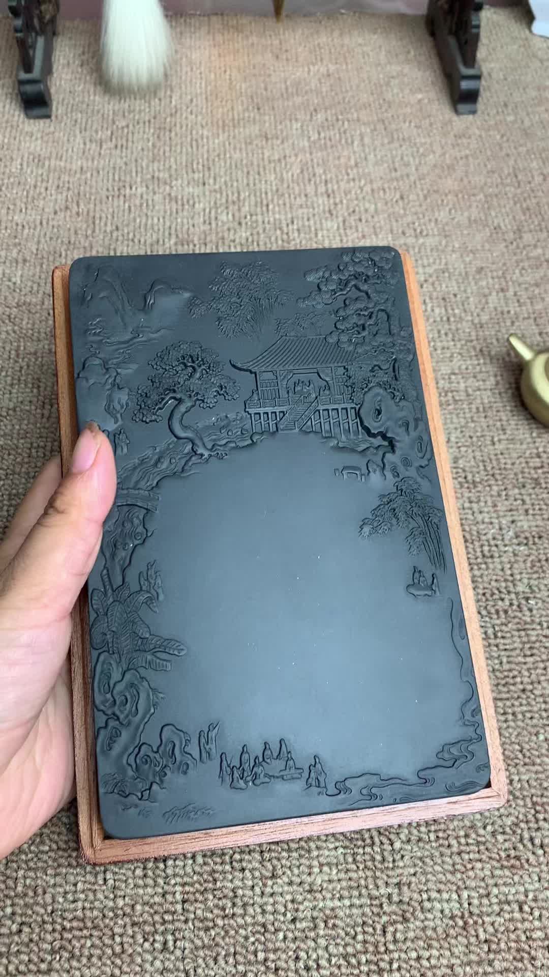 歙砚使用注意事项 #砚台 #文房雅器 #文房四宝 #原创视频 #歙砚