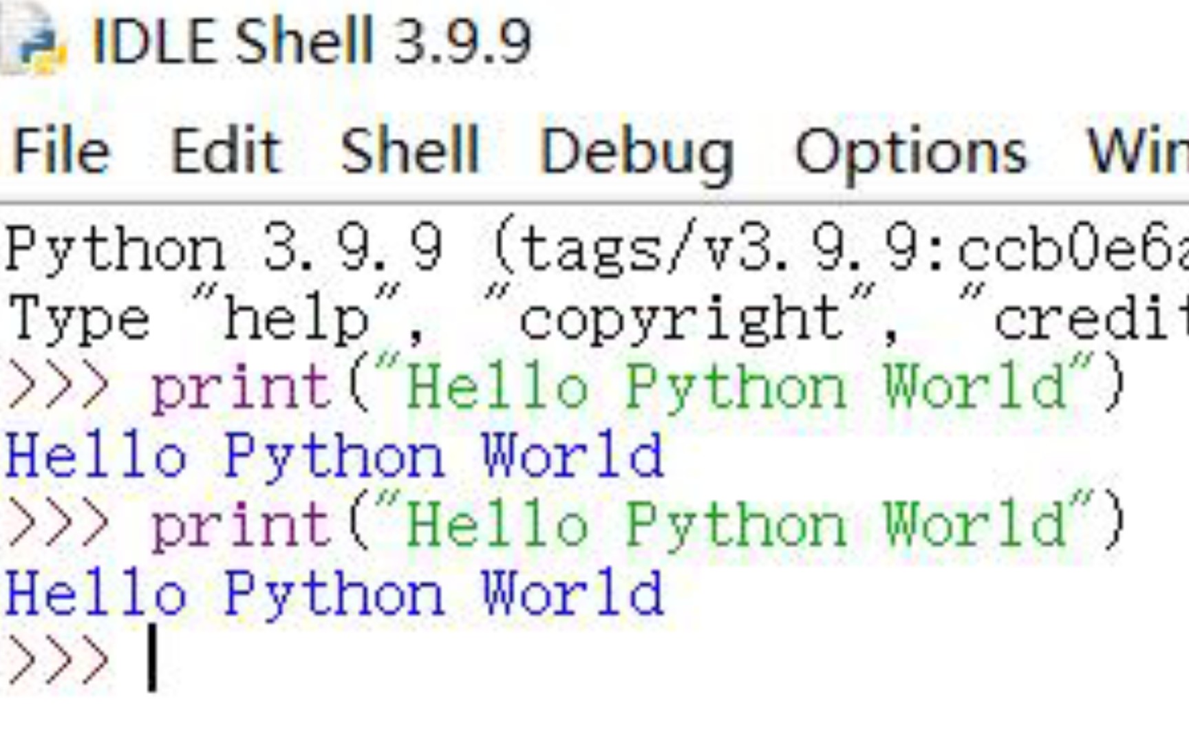 当你的第一个python 程序运行顺利时,这也太简单了吧