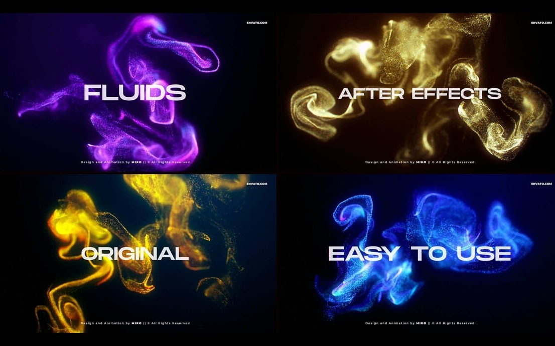 AE模板-金属粒子背景蓝色粒子背景效果的纯文字叙述模板文字介绍...