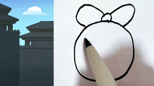 2476. 这画的机器人好看吗?创意简笔画,儿童画