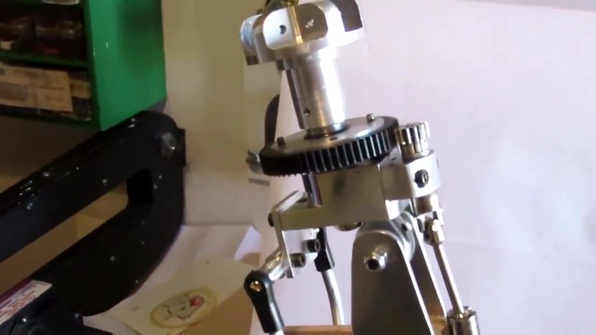 旋翼机模型制作之旋翼预旋系统通电展示4