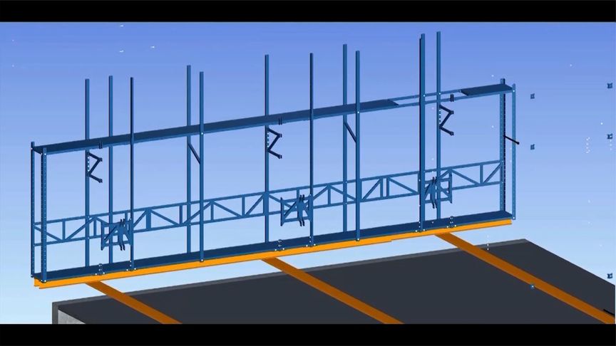 一种自制实践教学用新型模块化集成智能施工平台(教师作品48)