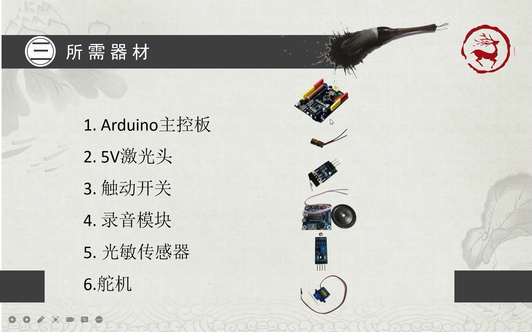 Arduino入门学习—项目制作式学习(1.《激光手枪》课程介绍与激光头...