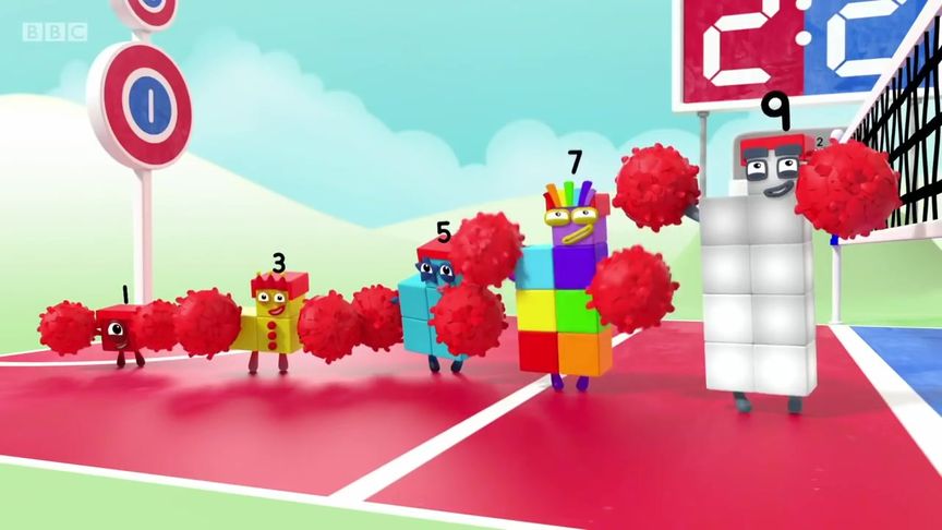 10大数字齐欢聚,梦幻关卡来战,动漫运动会,萌翻你的眼球