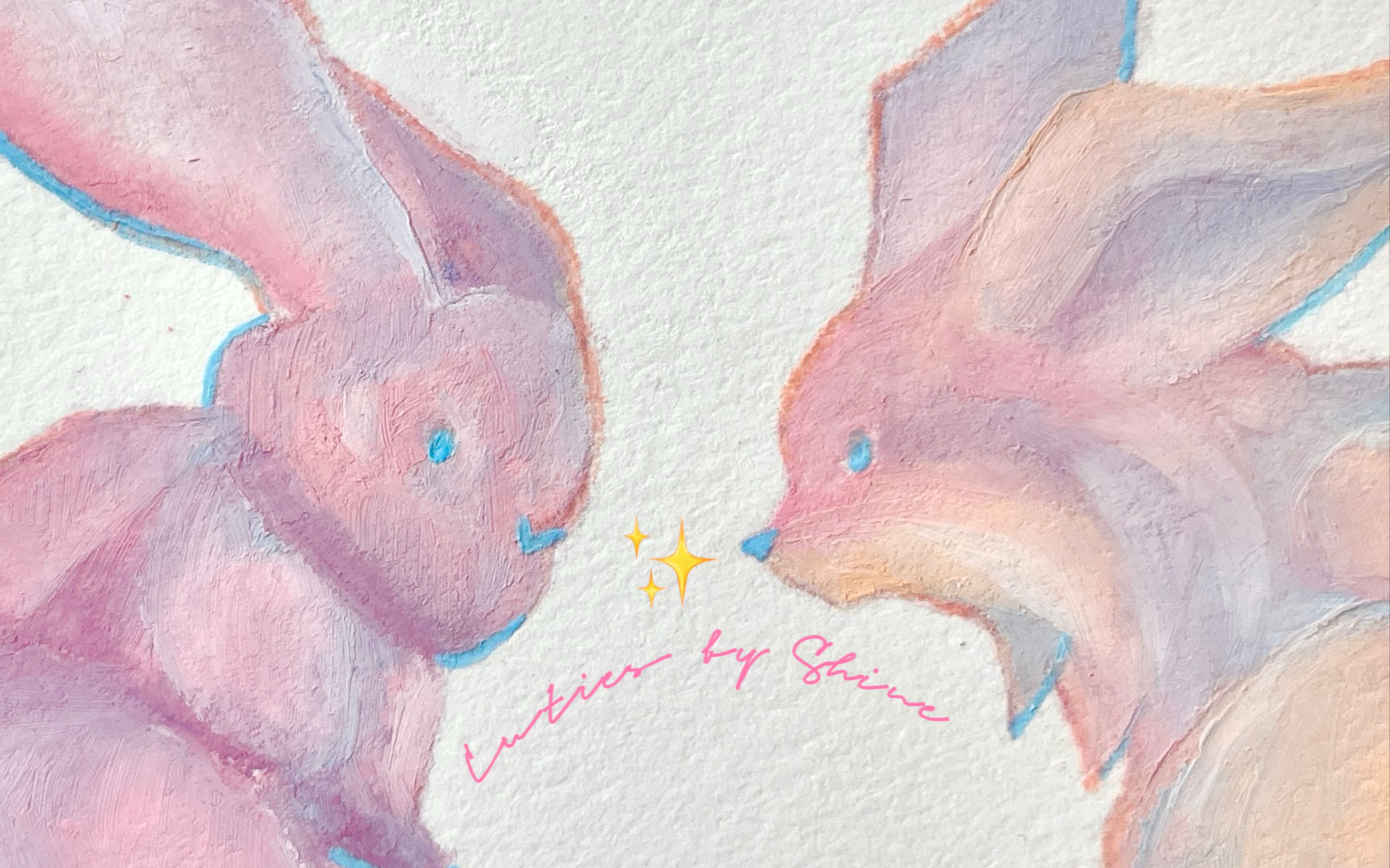 【教程】如何用晕染的方式使用油画棒