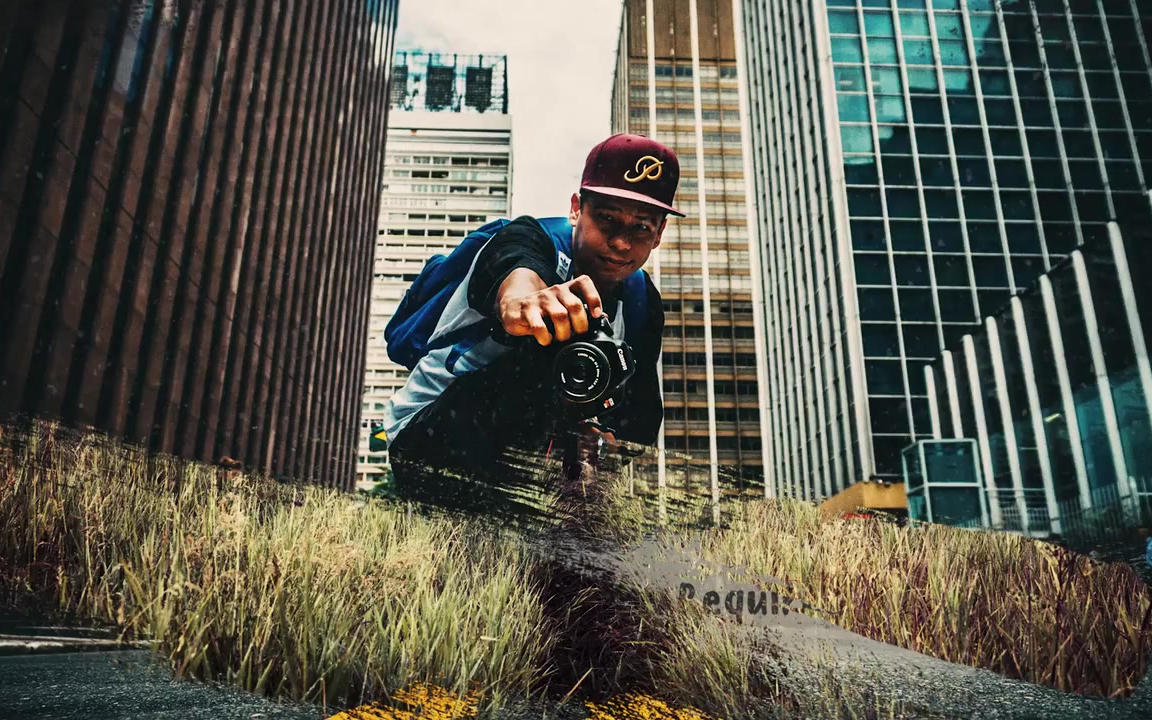 优雅的电影画笔幻灯片Pr模板