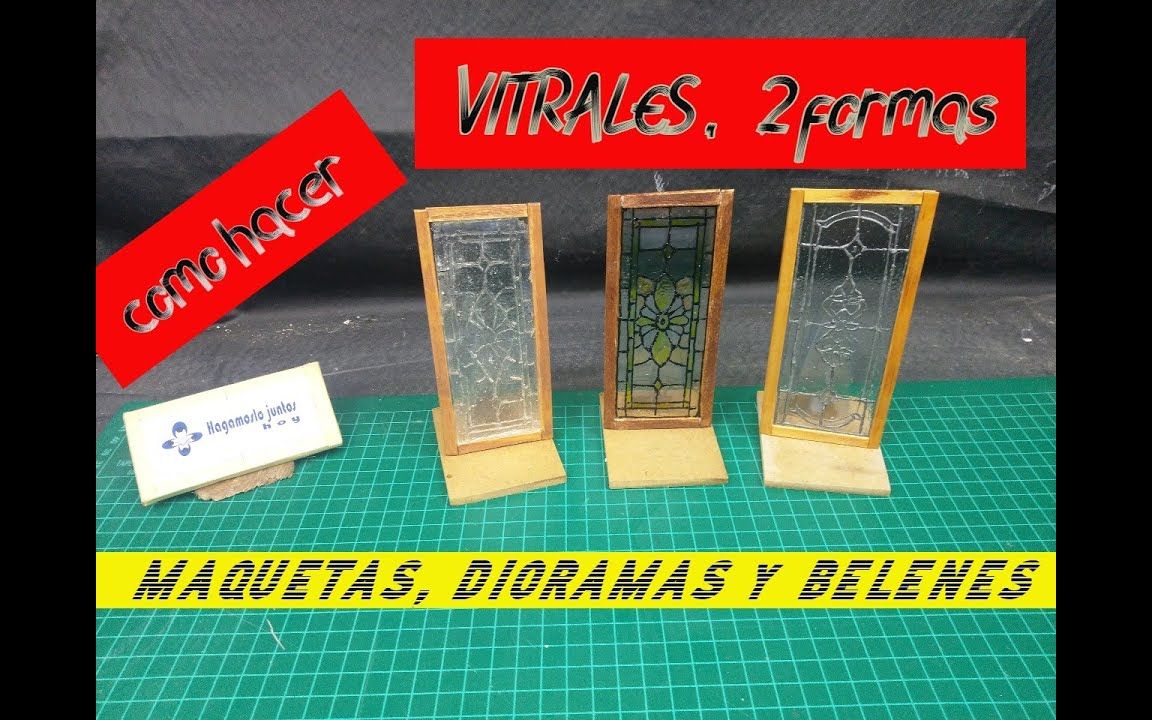 【局部精琢(门窗)——如何制作彩色玻璃玫瑰窗/ 2 种制作方式】【中字...