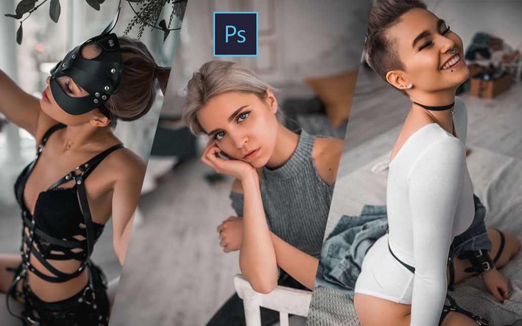 【PS教程】INS爆火的暗调暗金调色实战演示