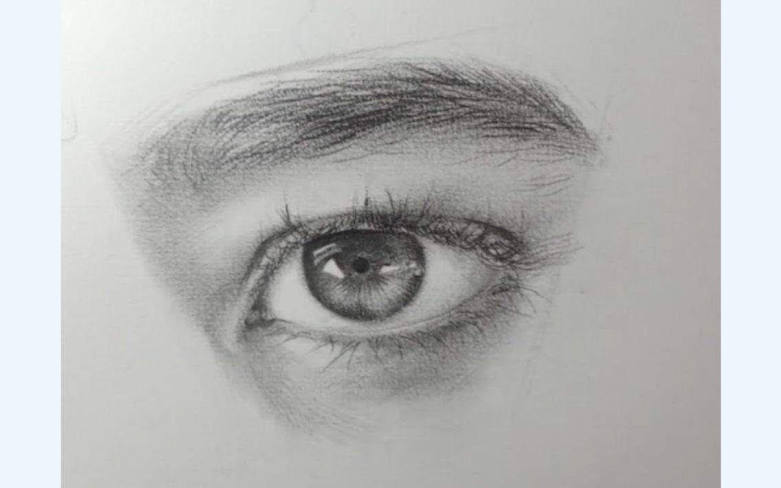 最详细的素描眼睛教学,使用这个小技巧,新手也能画好