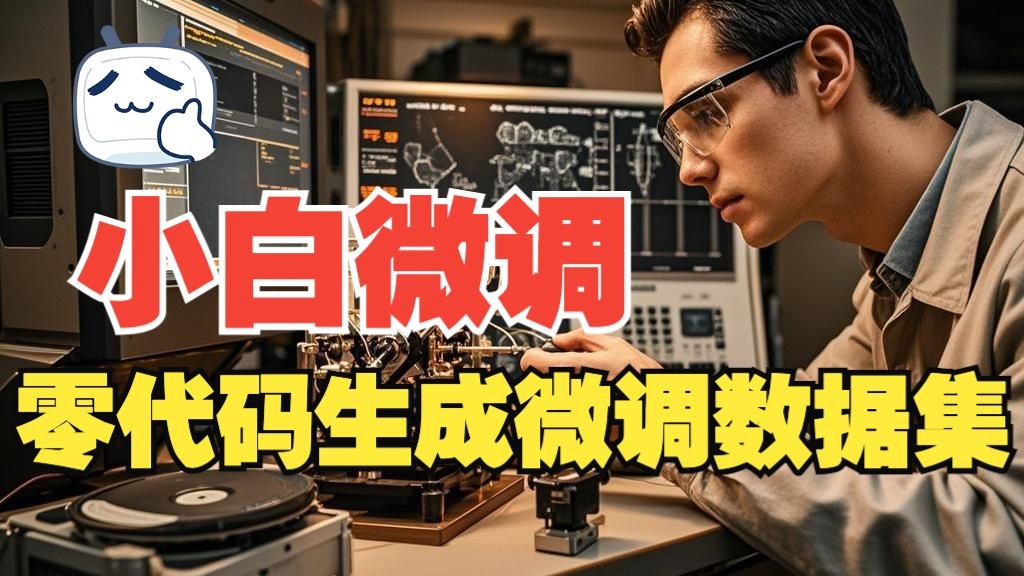 零代码生成微调数据集,人人都可以微调AI模型