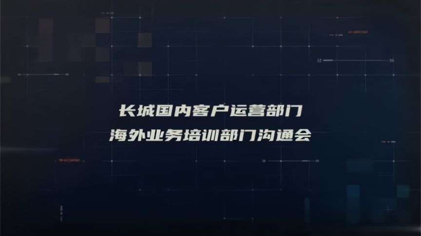 大摩咨询长城国内客户运营部门海外业务培训部门沟通会