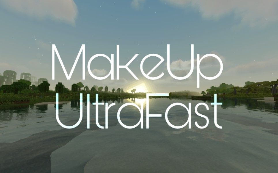 低配机福音MakeUp光影也该有更清新的画面了!【MC光影着色器调教...
