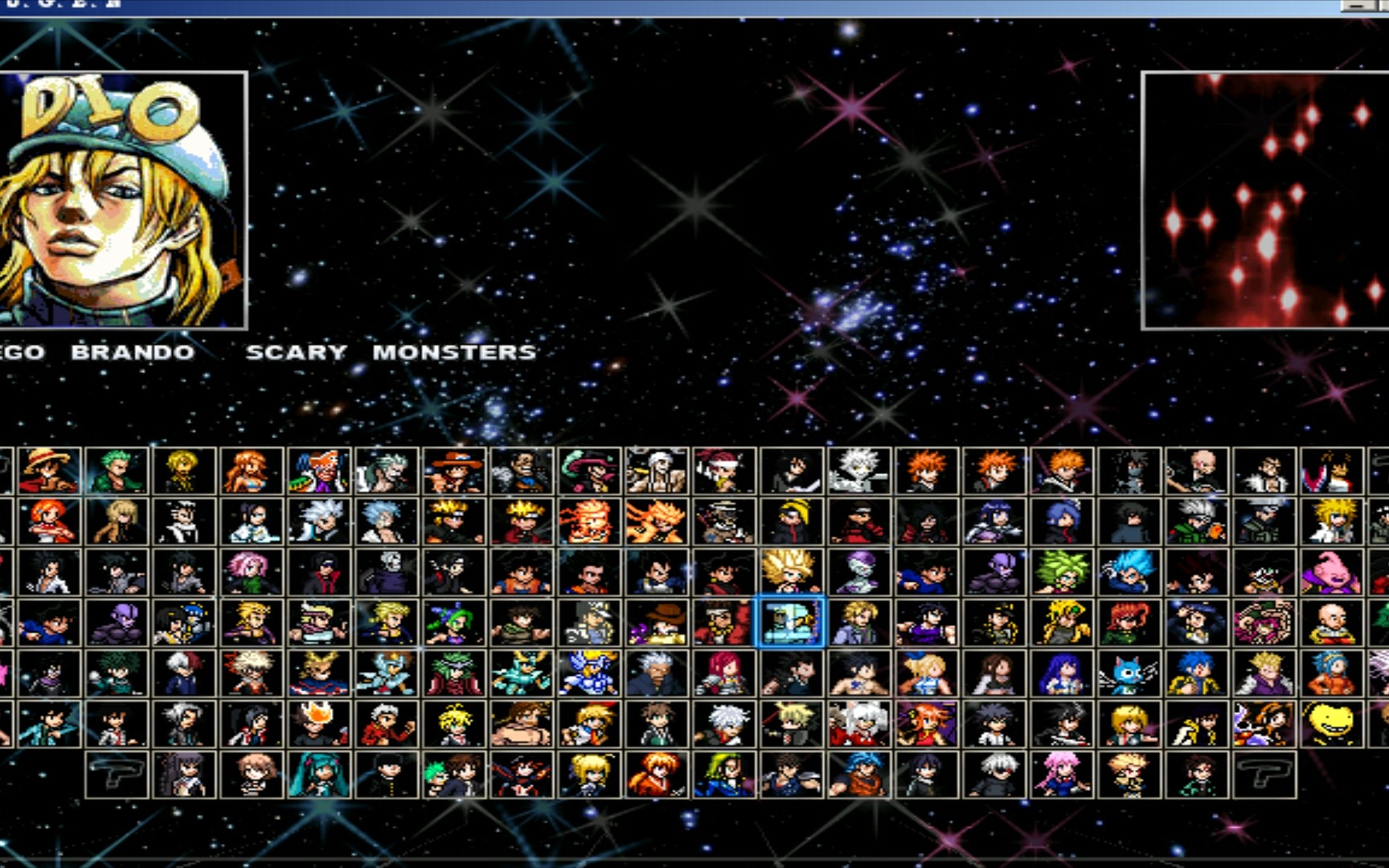 [mugen]动漫大乱斗整合分享[附带下载链接]