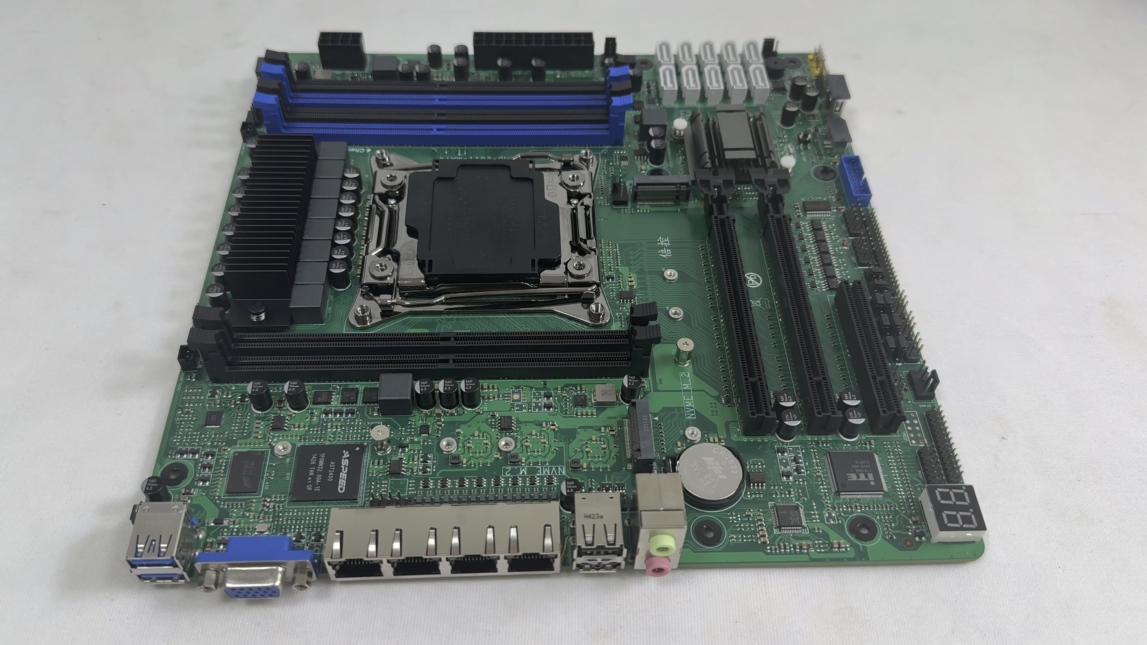 倍控 服务器nas主板 c612芯片 ECC内存 4个网卡 软路由 E5 工控机