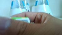 天士力银杏叶滴丸与其它品牌的溶解对比实验