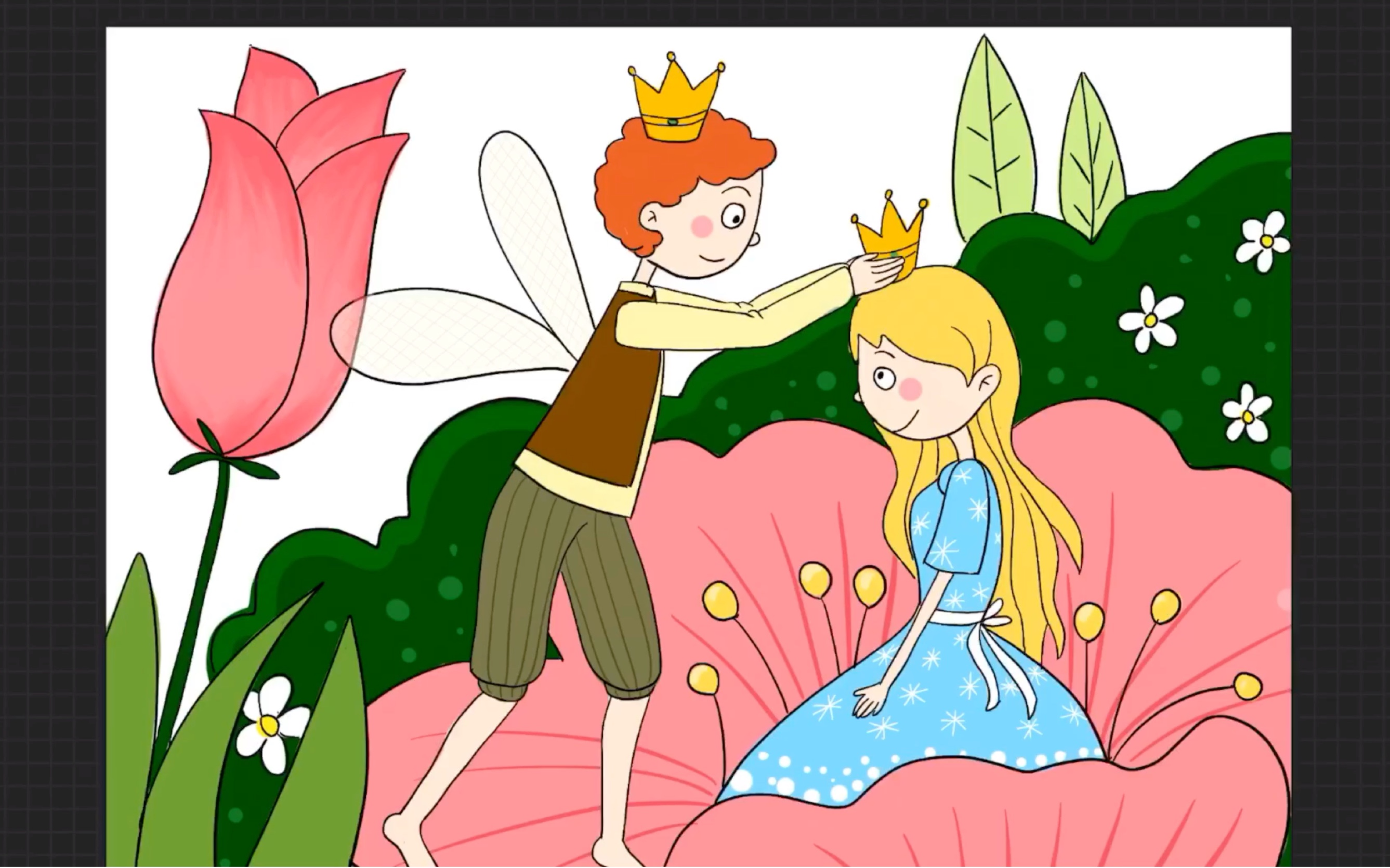 童话故事系列——拇指姑娘