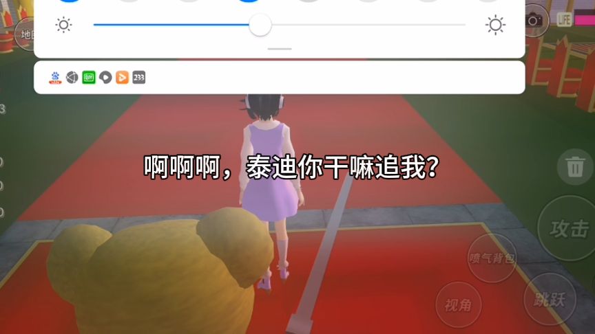 #樱花校园,逃离游乐园的城堡跑酷,大家觉得建的怎么样?
