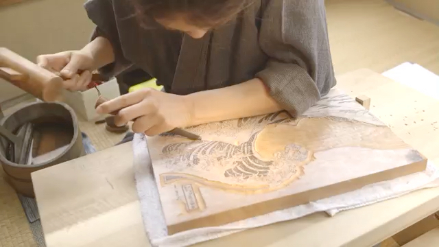 分享一个木版画制作过程