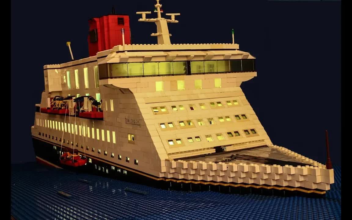 乐高游轮灾难定格动画