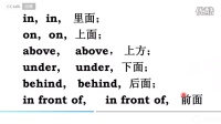 微课--英语-方位介词