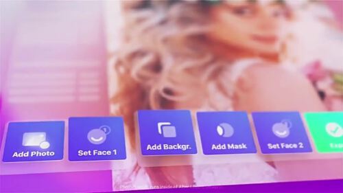 最新人物风景一键三维动态效果ae