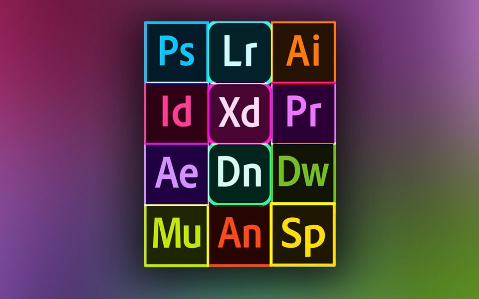 Adobe CC 2018 系列软件官网广告