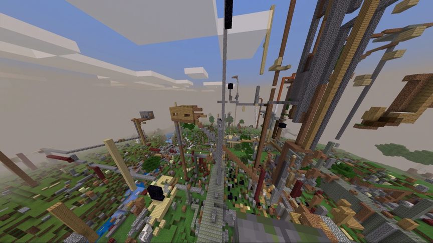 我的世界网易 手机版 仿2b2t服务器 既混乱又有限制的服务器