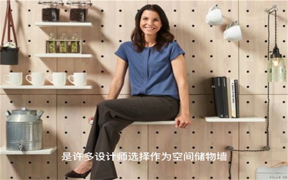 桦木板墙体设计01:用桦木板做一面储物墙