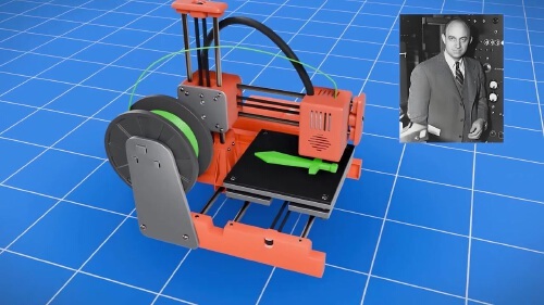 3D打印机的工作原理3D打印机