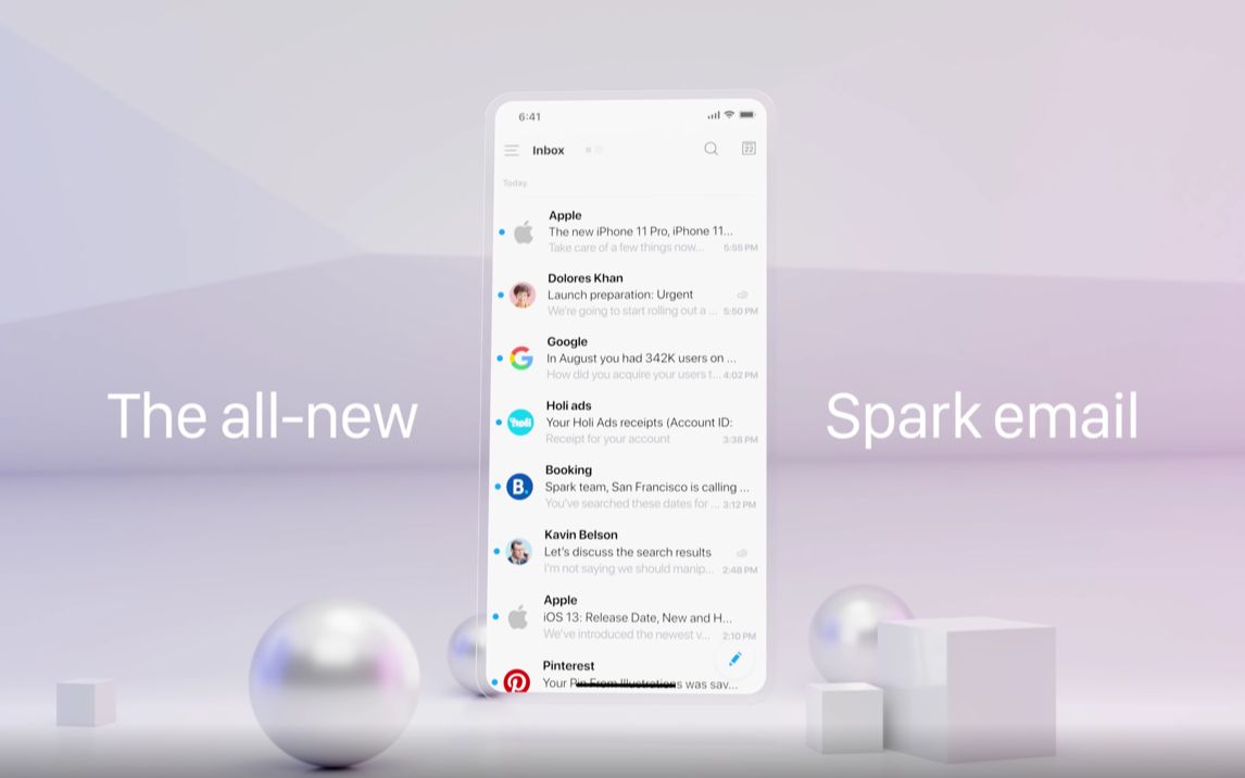 【UI设计、宣传片】Meet the all-new Spark for iPhone and iPad!